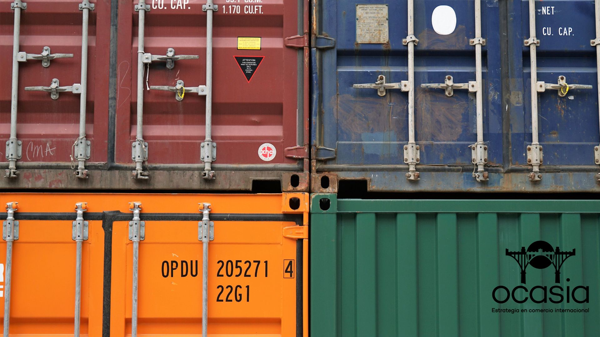 Tipos de contenedores marítimos y sus dimensiones - Ocasia - Estrategia ...